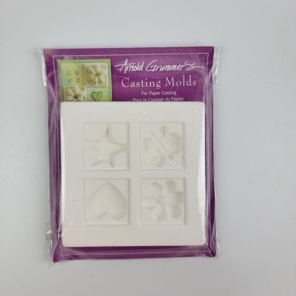 Arnold Grummer's | Other | Arnold Grummers Paper Casting Mold Mini ...